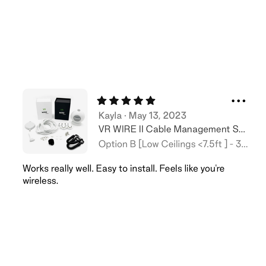 VR WIRE II - The Ultimate VR Cable Management Pulley System – LORD OF ...